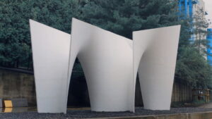 특별한 콘크리트로 만든 도심 속 벤치 - SAMPYO